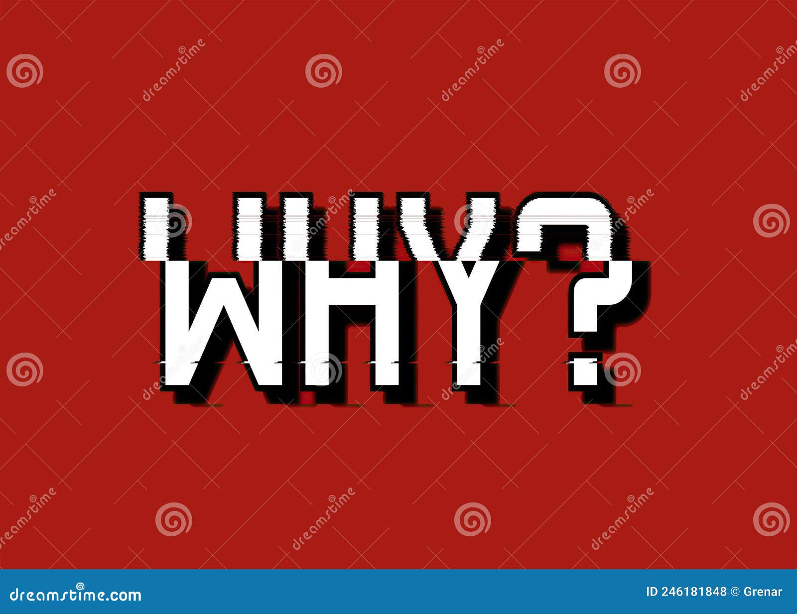 Distorted Question Mark Particle Bounce: Psychedelic Green Screen ...