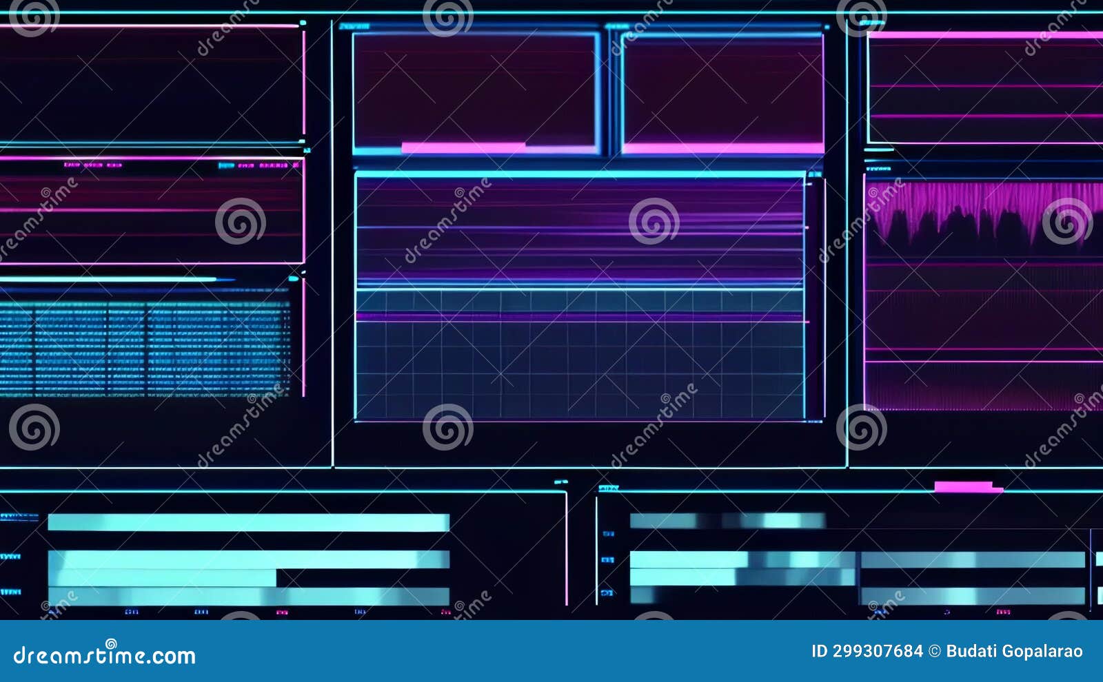 Glitchy Visual Effects on a Television Screen Stock Footage - Video of ...