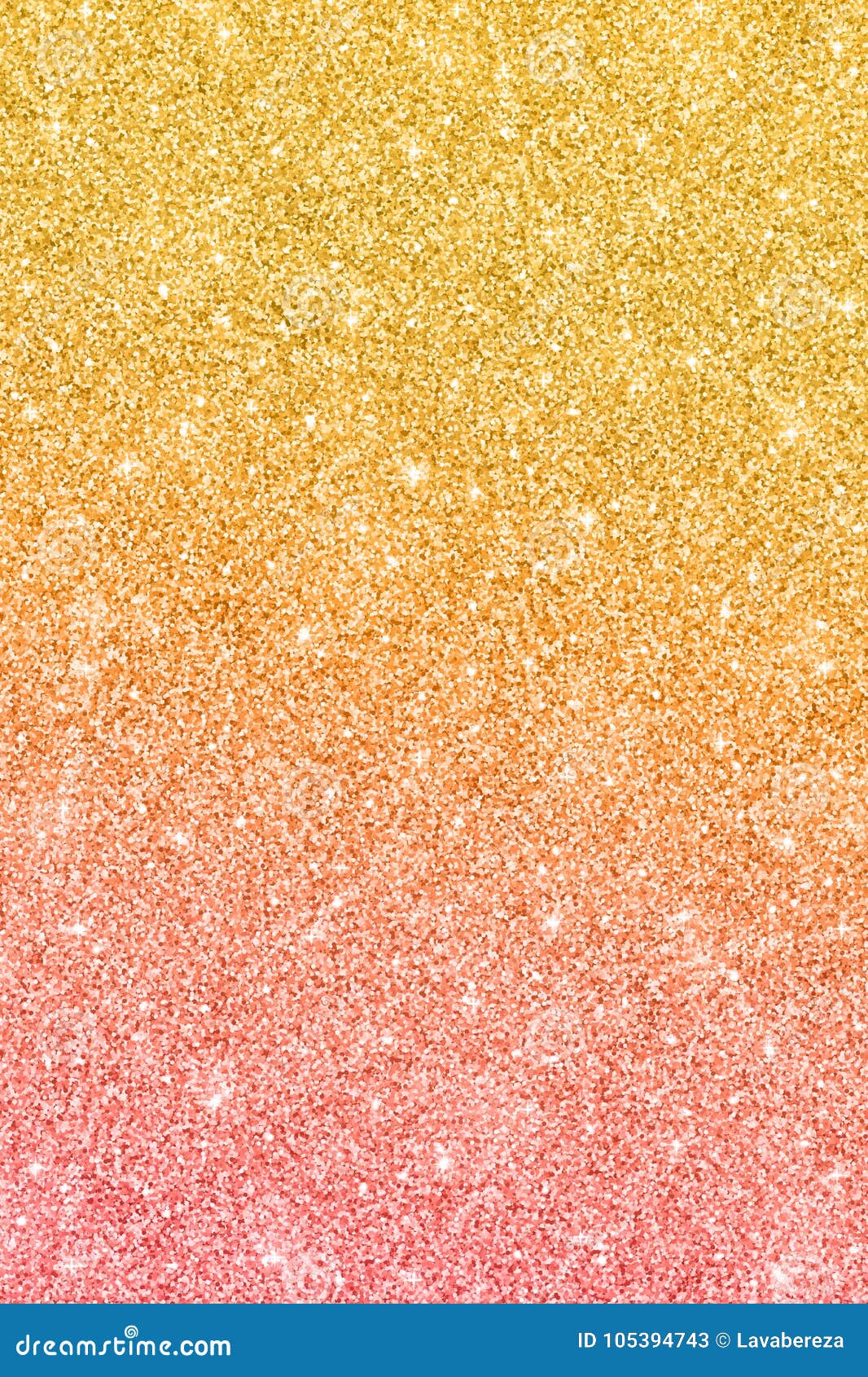 Gold And Pink Glitter Background