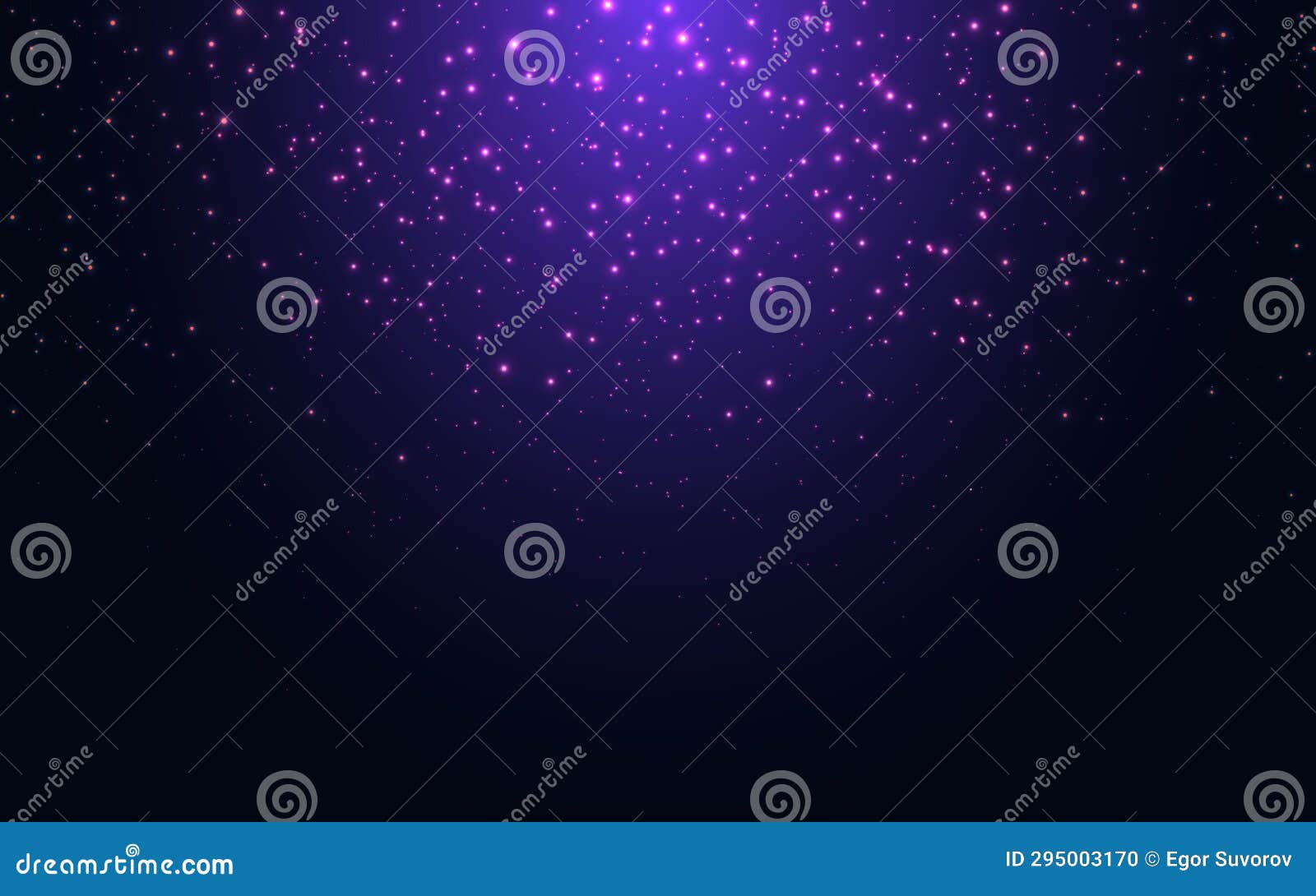 Glitter Background. Magic Sparks with Soft Light. Christmas Particles ...