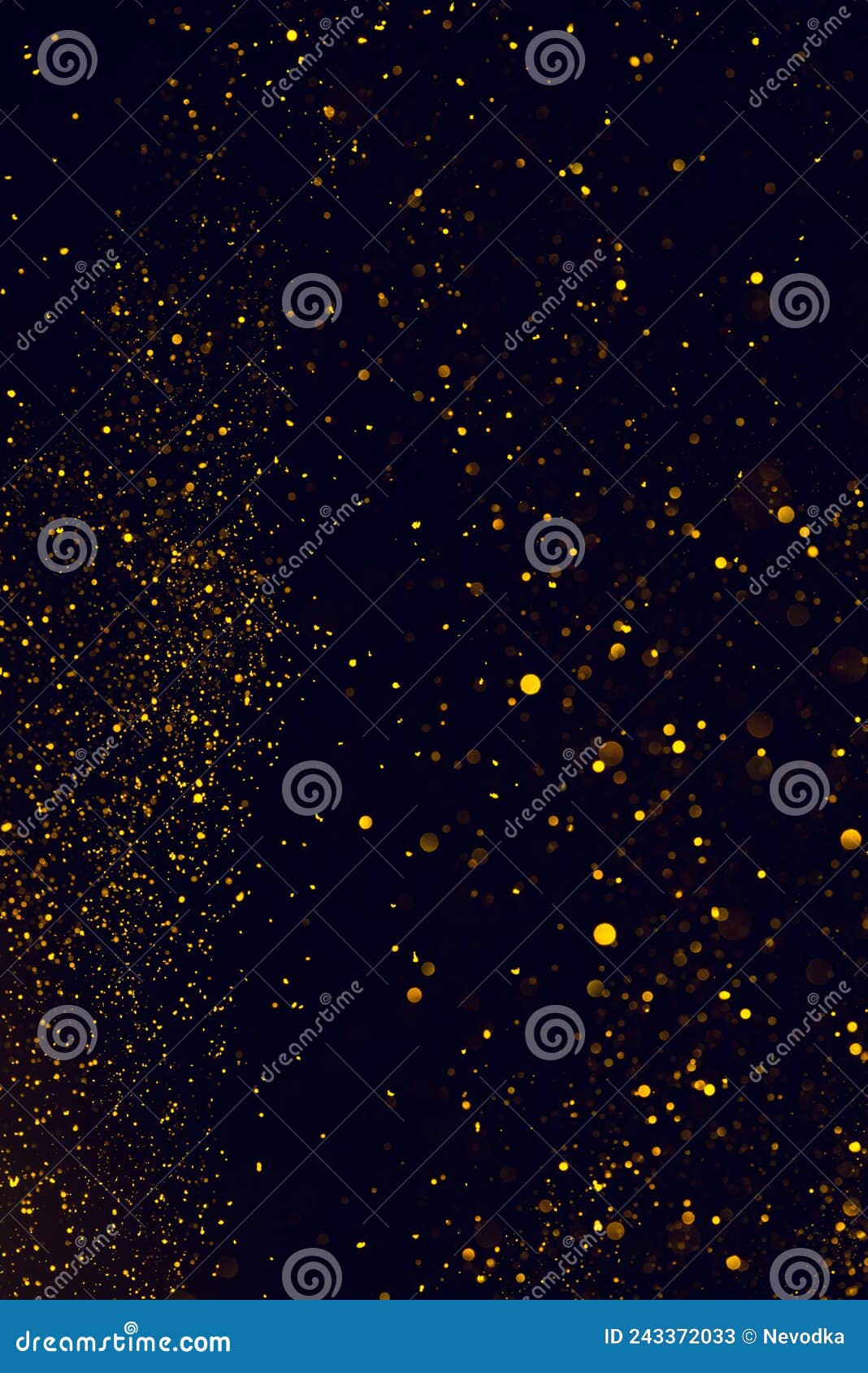 Glitter Background Shiny Dust Falling on Dark Stock Image - Image of ...