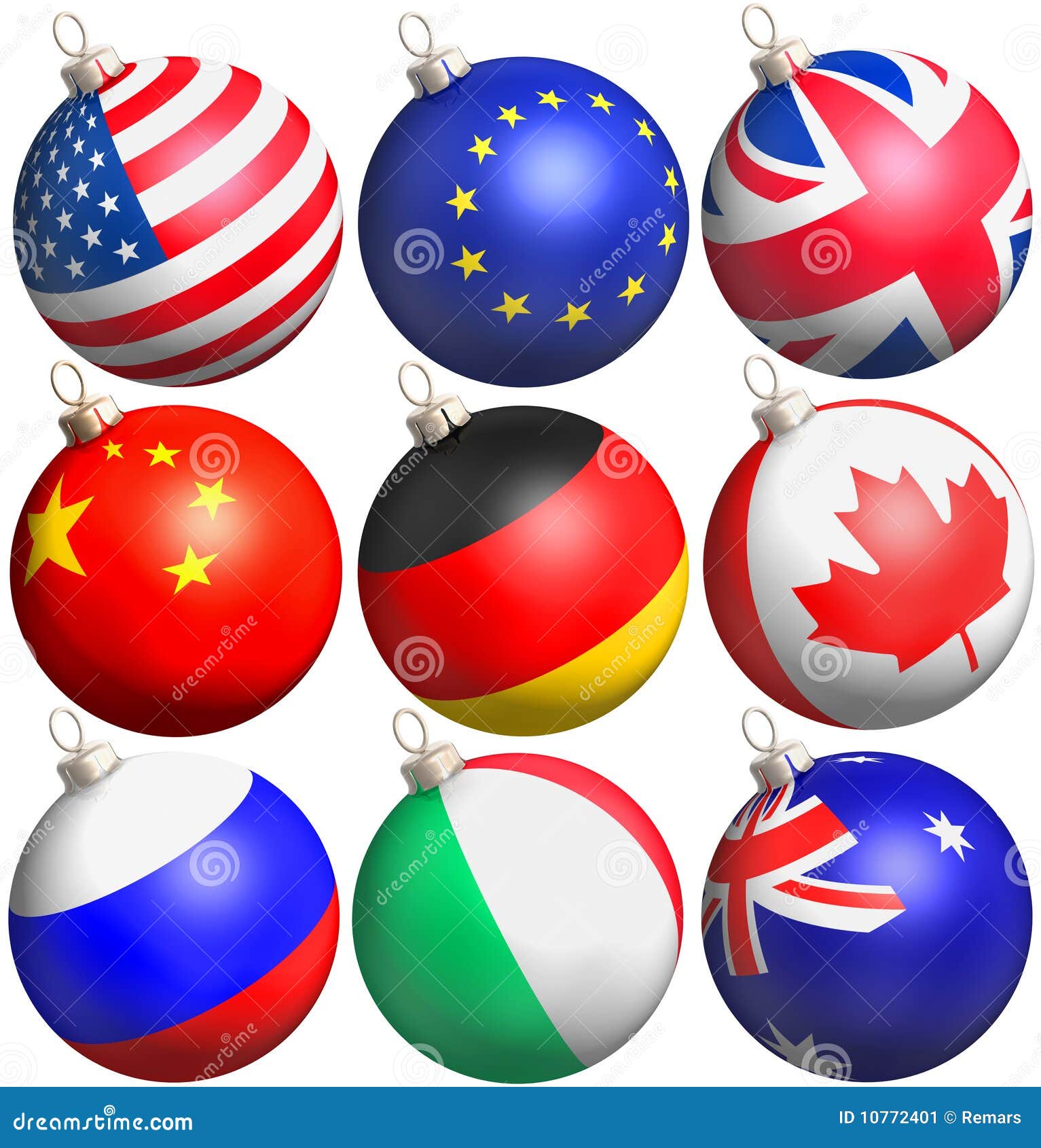 Glitter balls with flags stock illustration. Illustration of russia ...