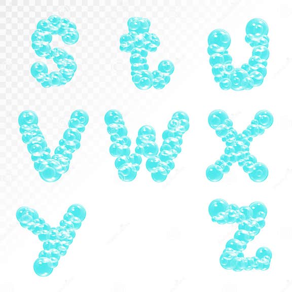 Glitter Bubble Letters Vector Stock Vector - Illustration of backdrop ...