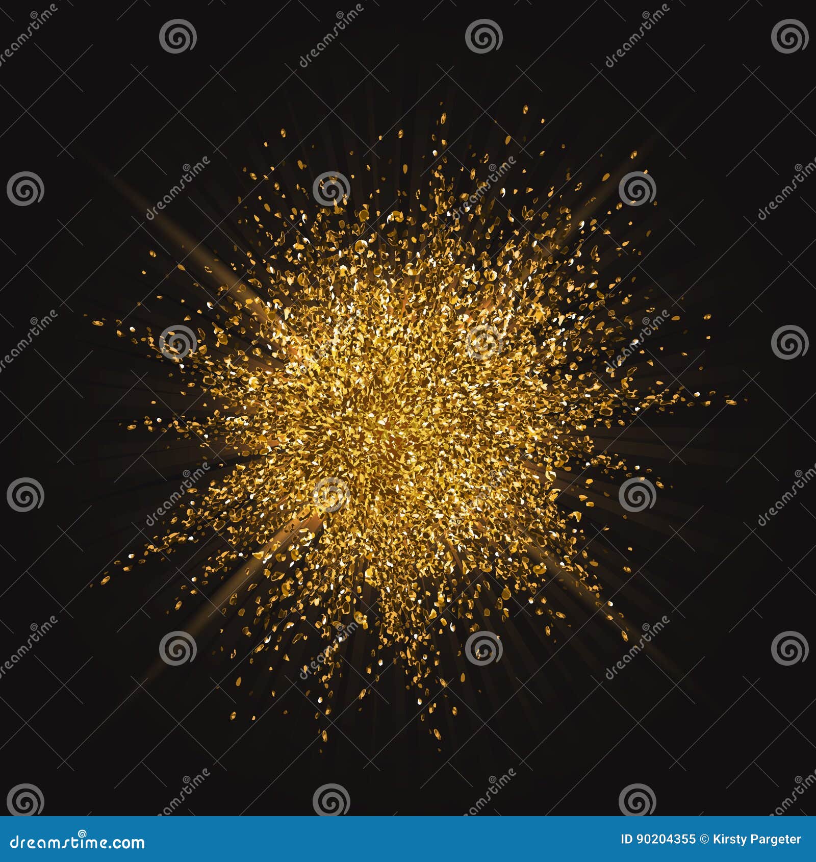 Glitter burst background stock vector. Illustration of celebrate - 90204355
