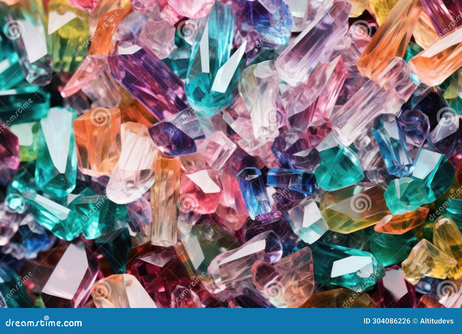 Glitter Captured Under a Microscope Stock Photo - Image of detailed ...