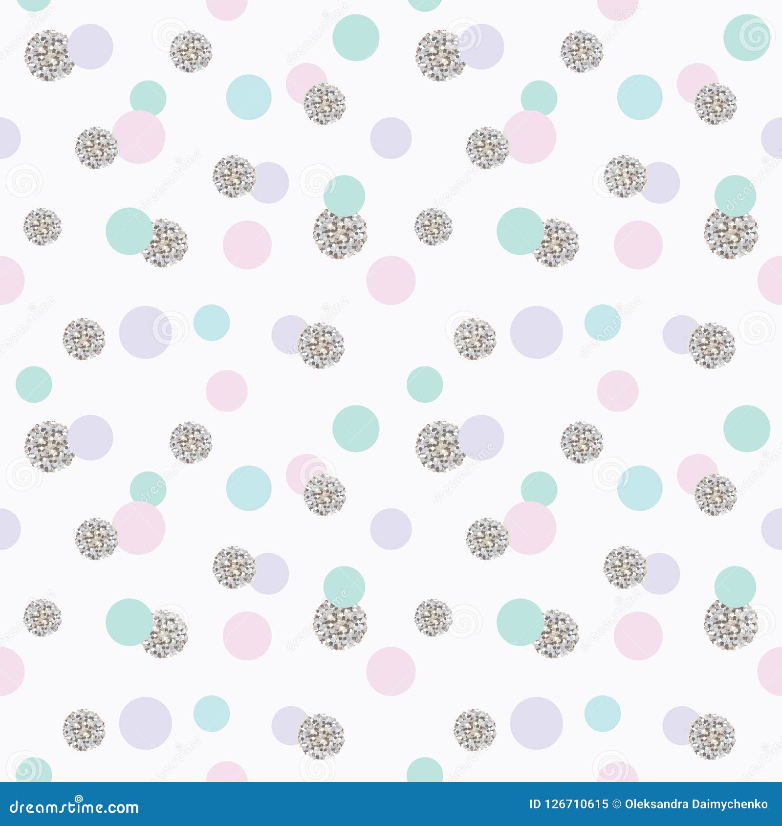 Glitter Confetti Polka Dot Trendy Pattern Background. Stock ... Glitter Confetti Polka Dot Trendy Pattern Background. Stock ...