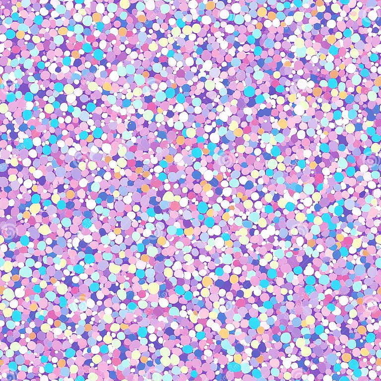 A Glitter Dot Pattern, Where Each Dot Sparkles with Tiny Shimmering ...