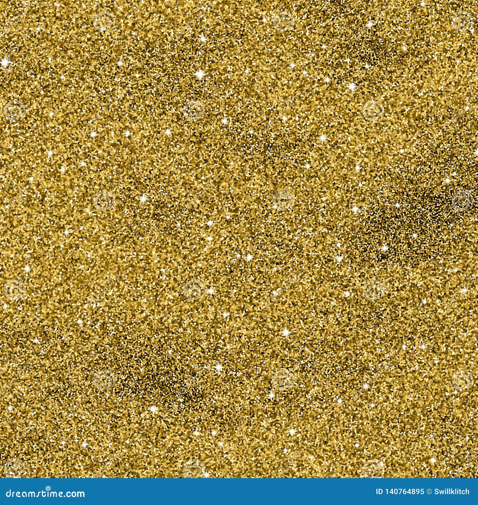Glitter Golden Gradient with Scattered Sparkles Stock Vector ...