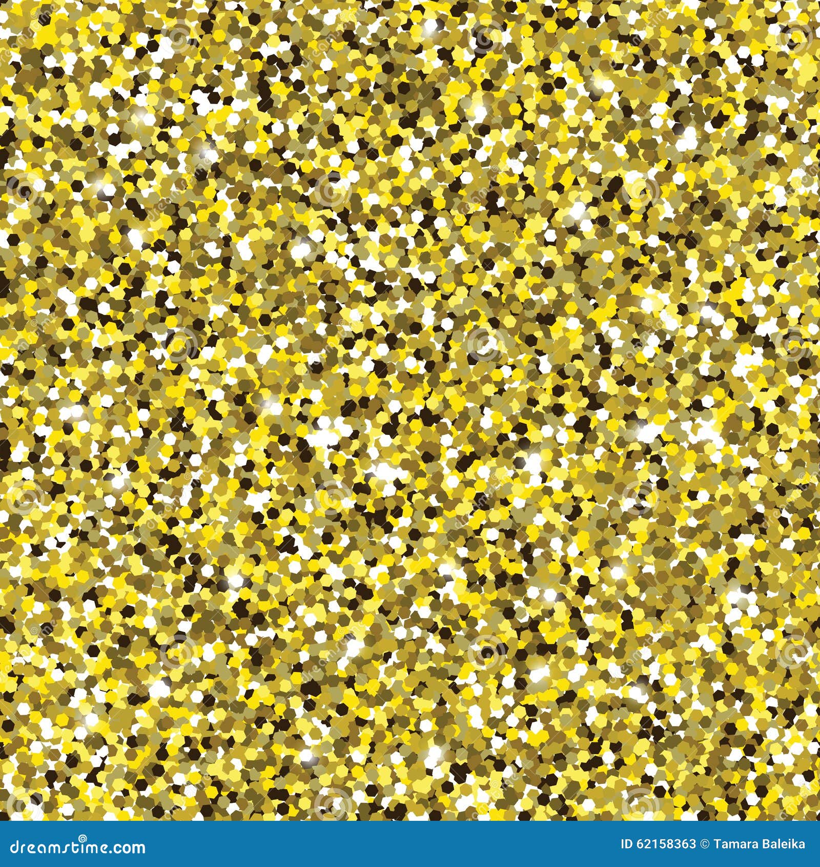 Glitter Golden Seamless Texture. Stock Vector - Illustration of banner ...