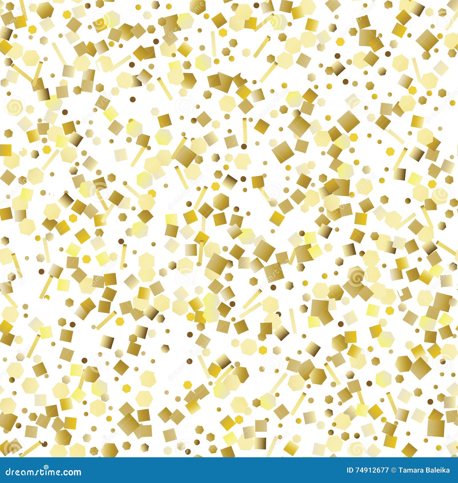 Glitter Golden Seamless Texture. Stock Vector - Illustration of luxury ...