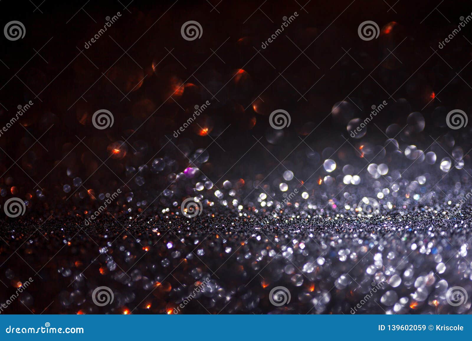 Glitter Magic Background with Dark Gradient. Defocused Light and Free ...