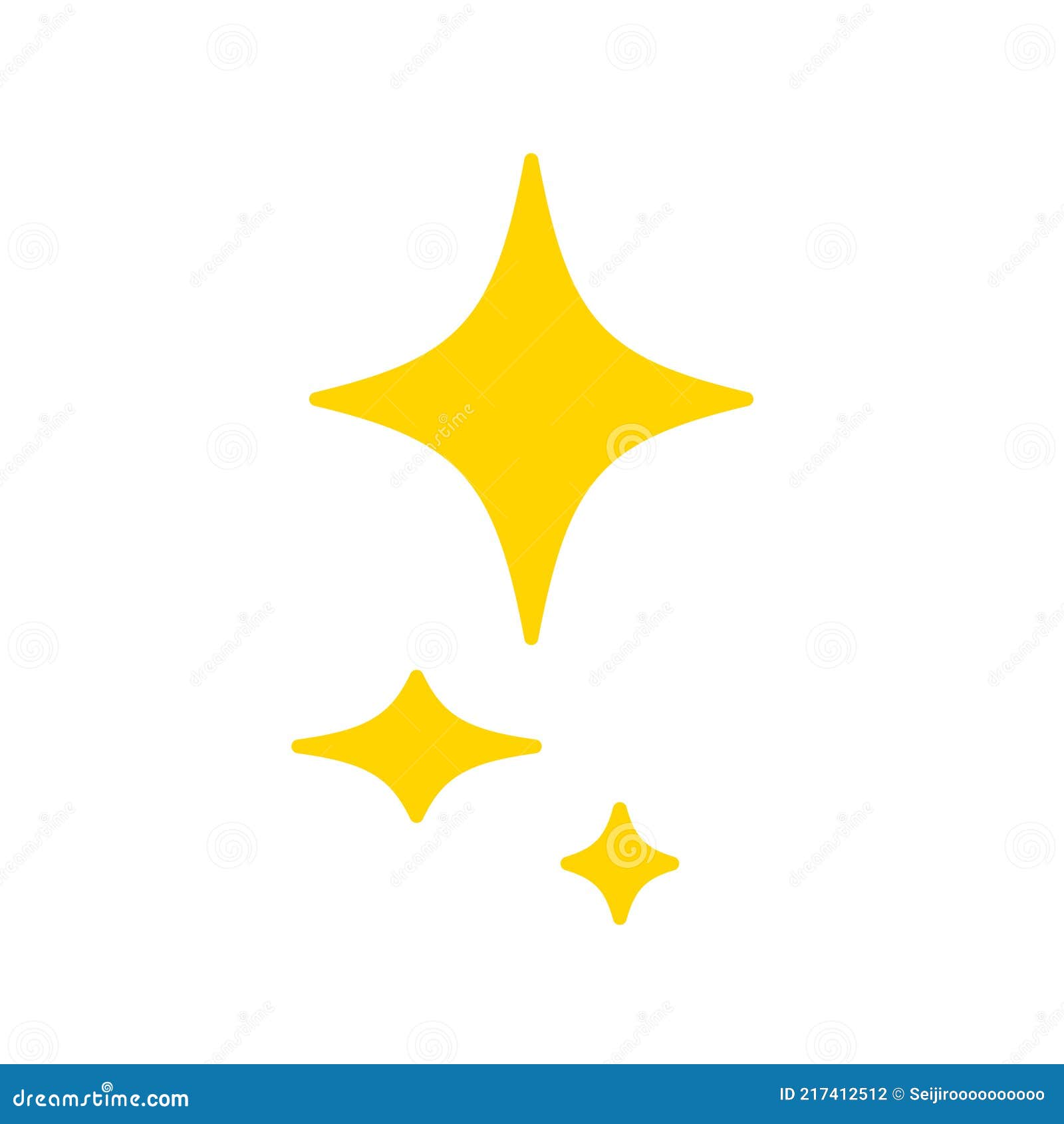 Glitter mark stock vector. Illustration of single, twinkling - 217412512