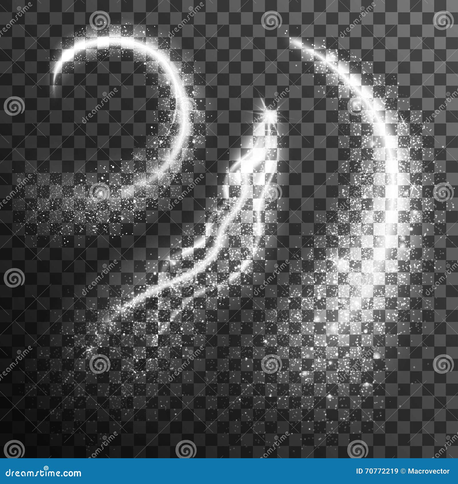 Glitter Particles Background Effect. Sparkling Texture. Vector ...