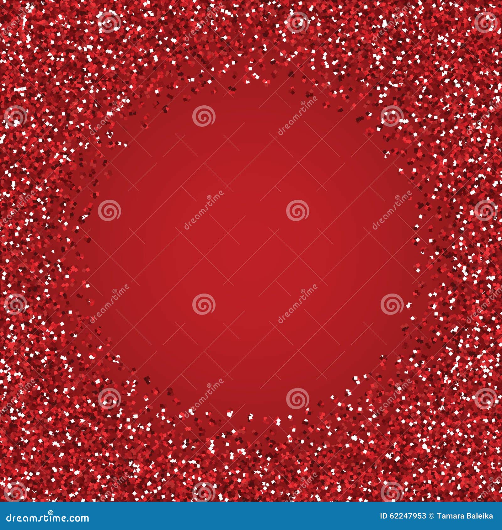 Glitter red round frame. stock vector. Illustration of pink - 62247953