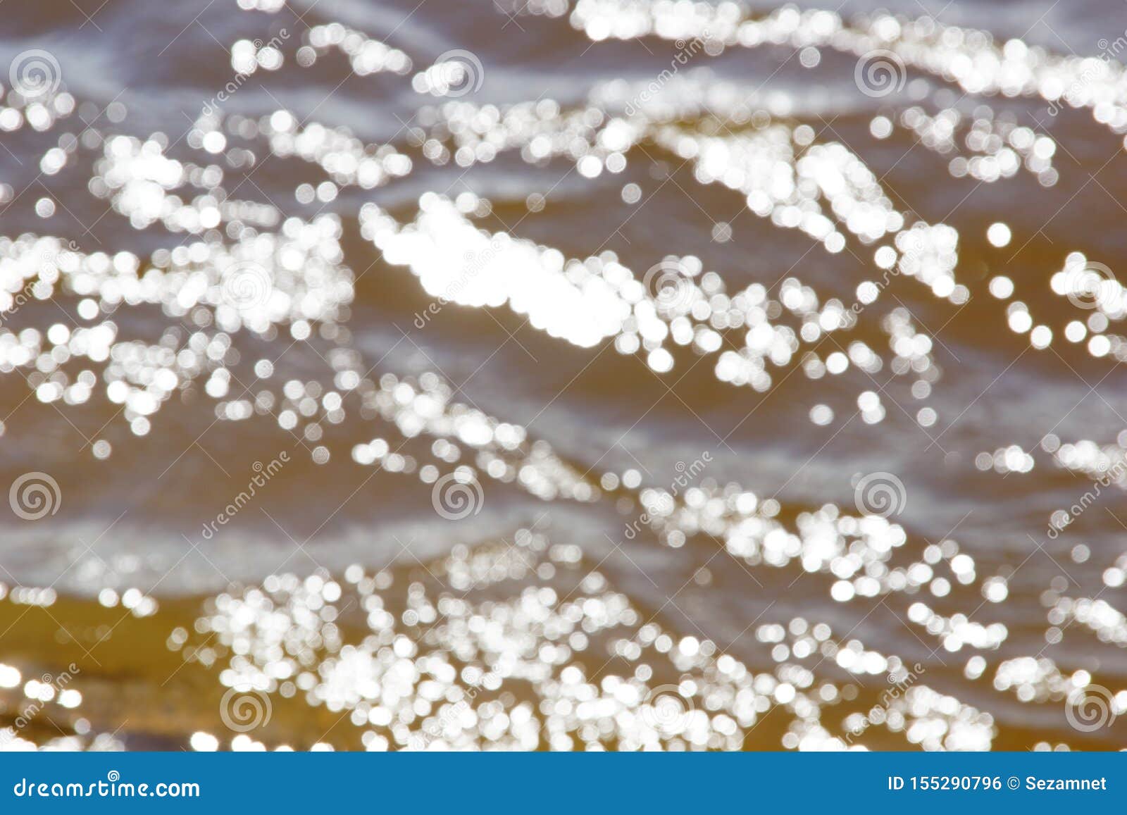 Glitter River Water Texture Background Stock Photo - Image of peace ...