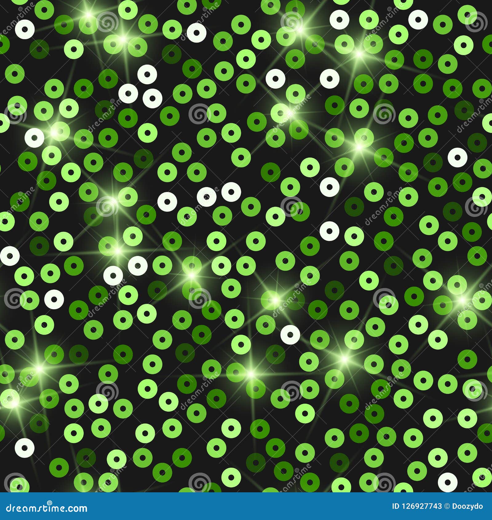 Glitter Seamless Texture. Admirable Green Particles. Endless Pattern ...