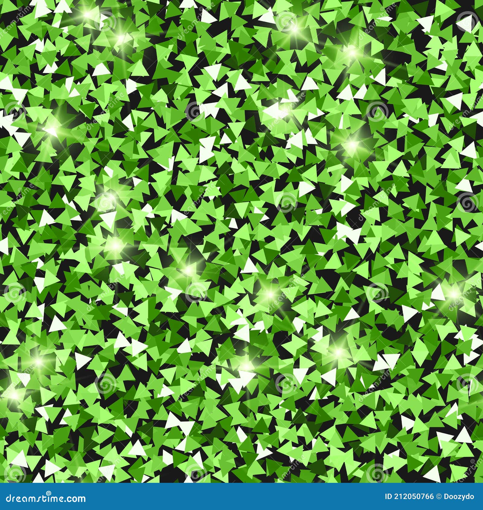 Glitter Seamless Texture. Adorable Green Particles. Endless Pattern ...