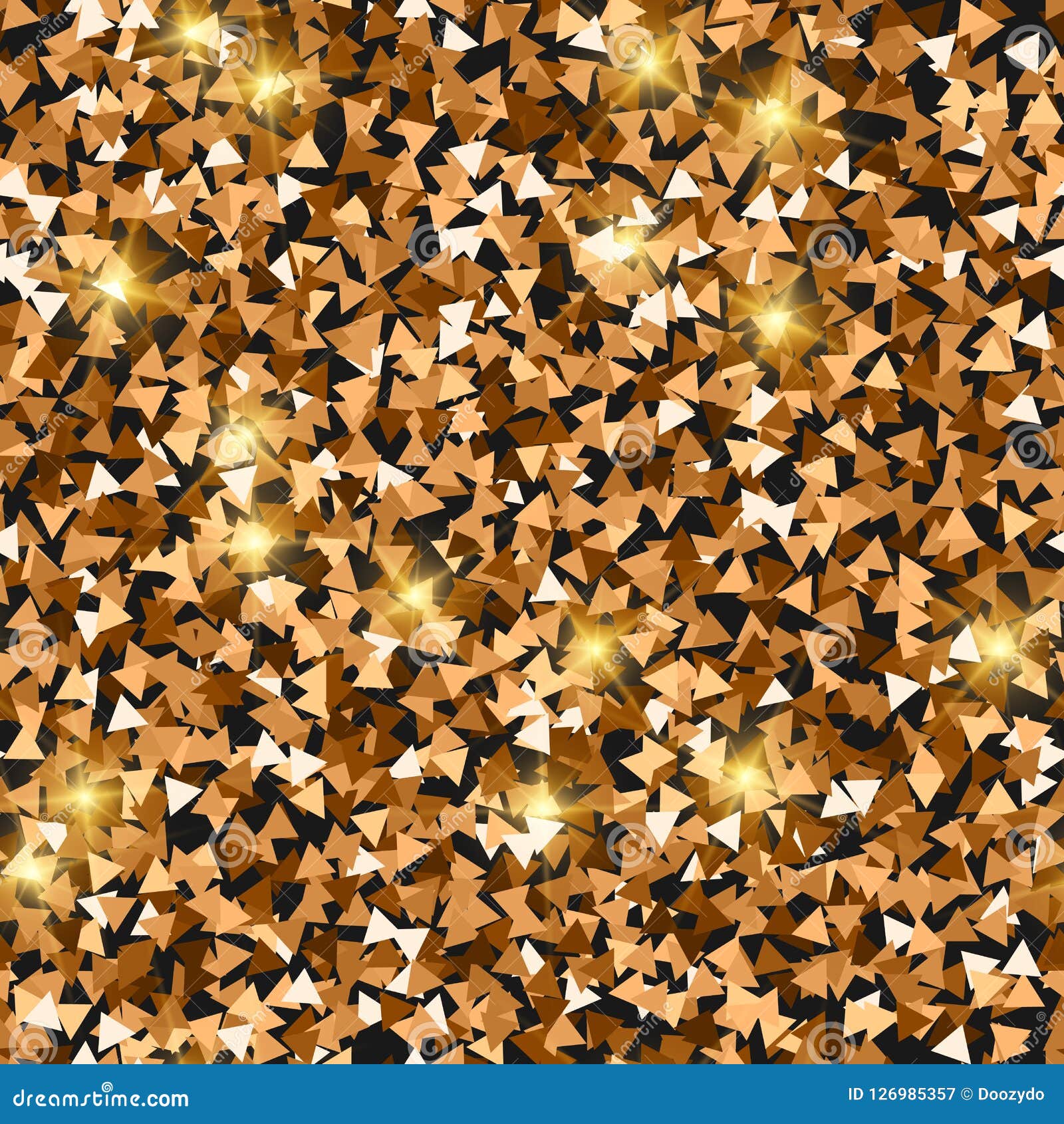 Glitter Seamless Texture. Adorable Red Gold Particles. Endless Pattern ...