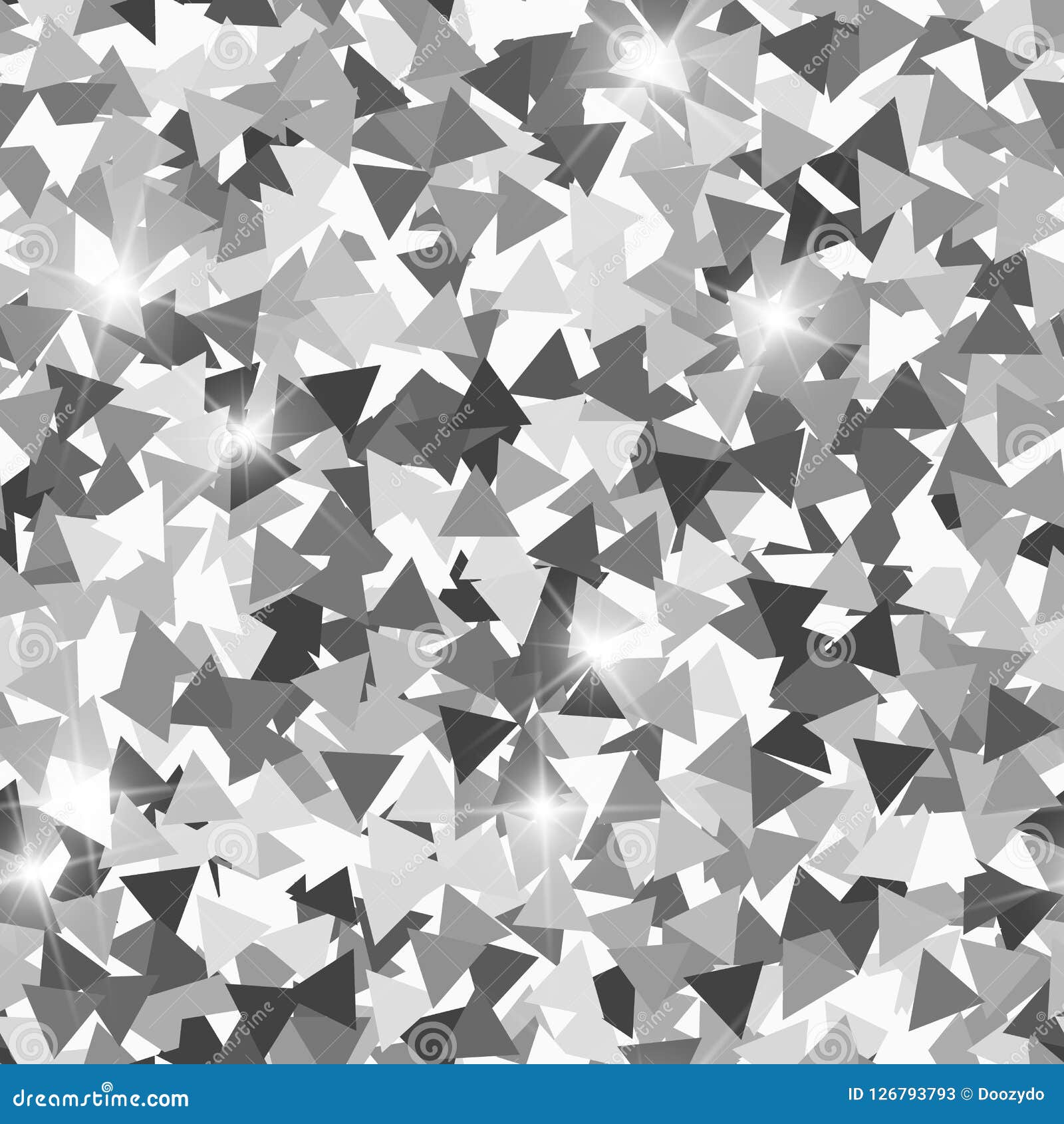 Glitter Seamless Texture. Adorable Silver Particles. Endless Pattern ...