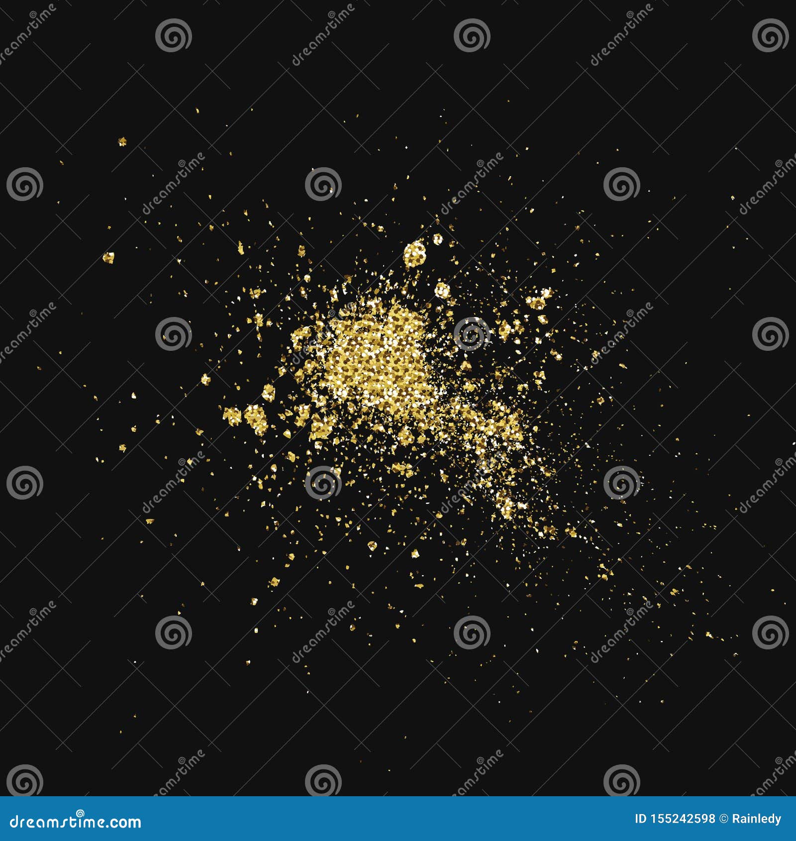 Glitter Goo Splash. Pink And Blue Slime With Sparkles. Realistic 3d ...