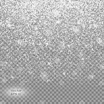 Glitter on a Transparent Background Stock Vector - Illustration of ...