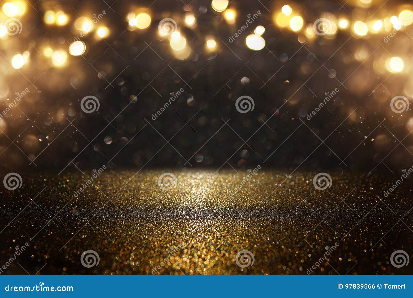 Glitter Vintage Lights Background. De-focused Stock Photo - Image of ...