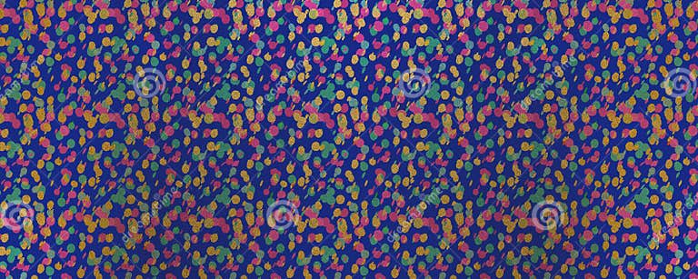 Glitter Water Color Dots Seamless Background Pattern Stock Illustration ...