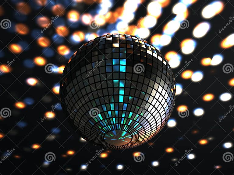 Glitterball stock illustration. Illustration of funky - 4725564
