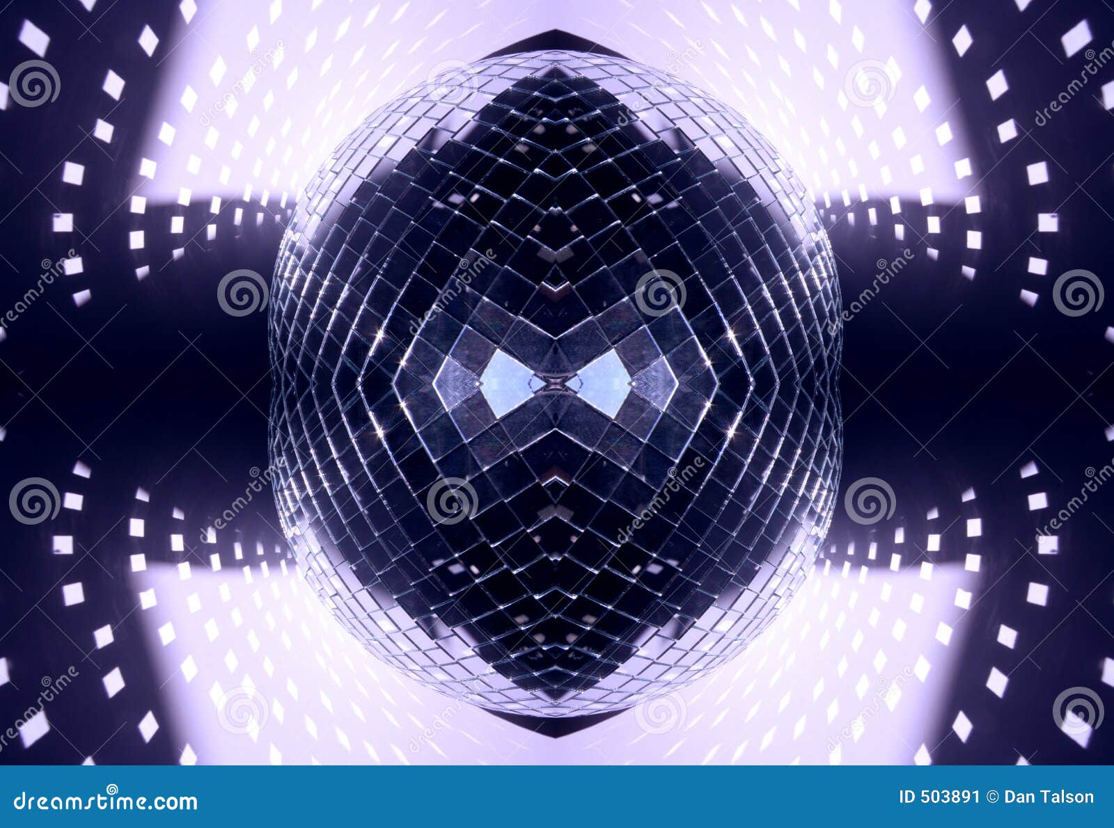 Glitterball pattern stock illustration. Illustration of retro - 503891