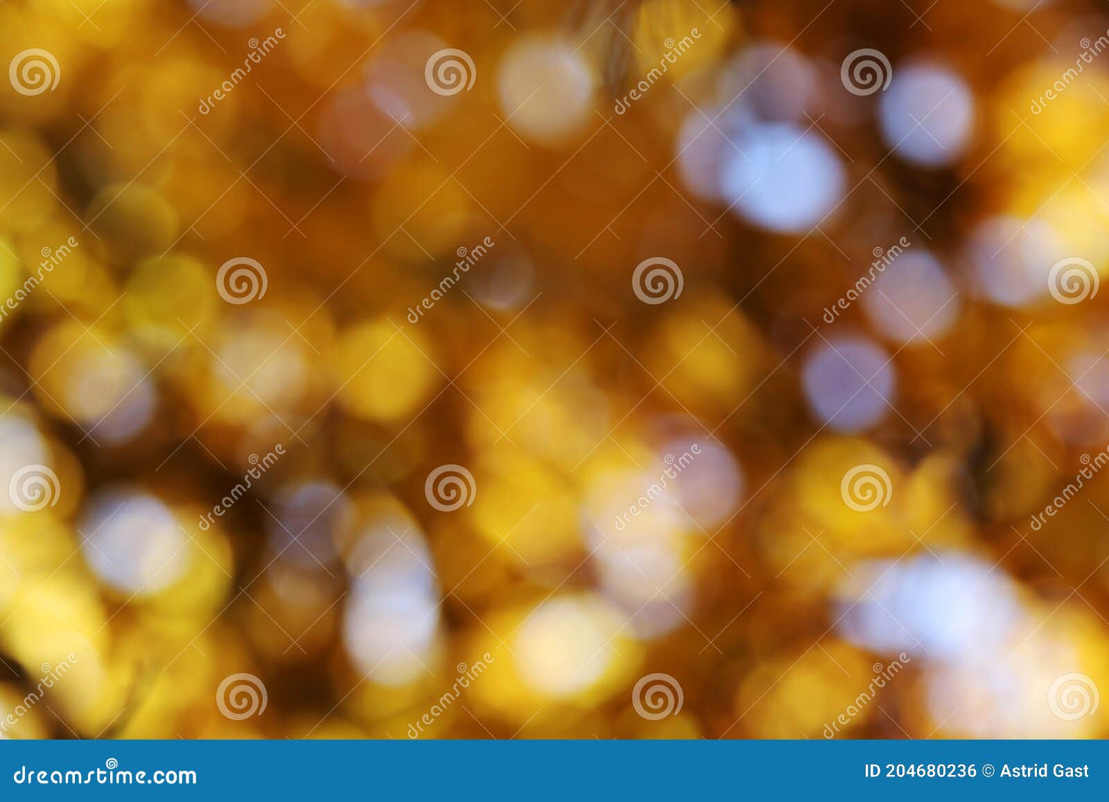 Glittering Blurred Green And White Background With Luminous Dots Stock ...