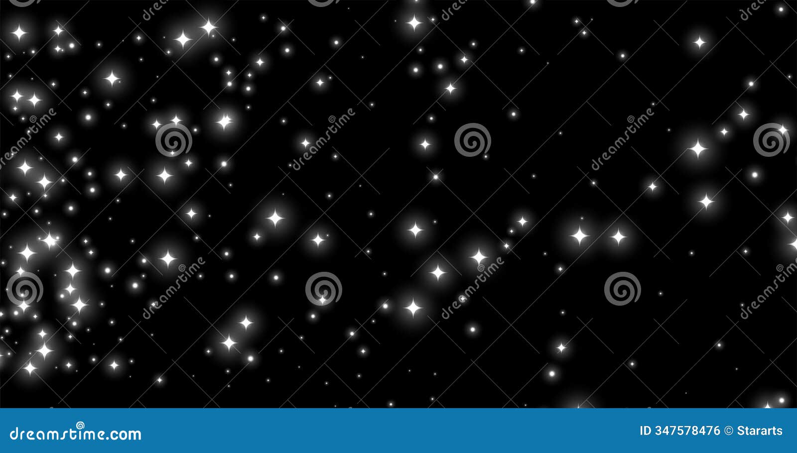 Glittering Dust Particle Background Magical Effect Stock Vector ...