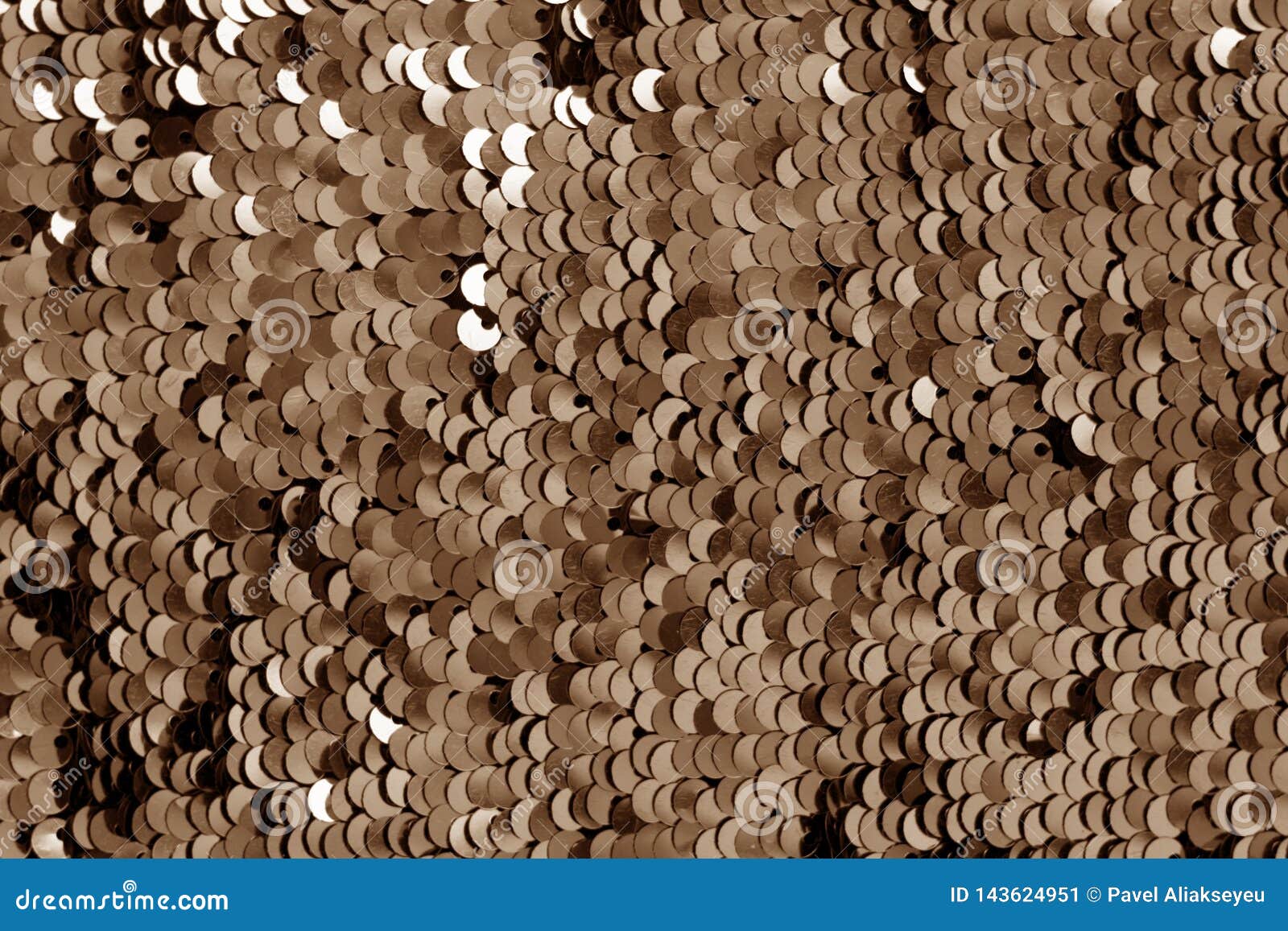 Glittering Sequin Texture in Brown Tone Stock Image - Image of abstract ...