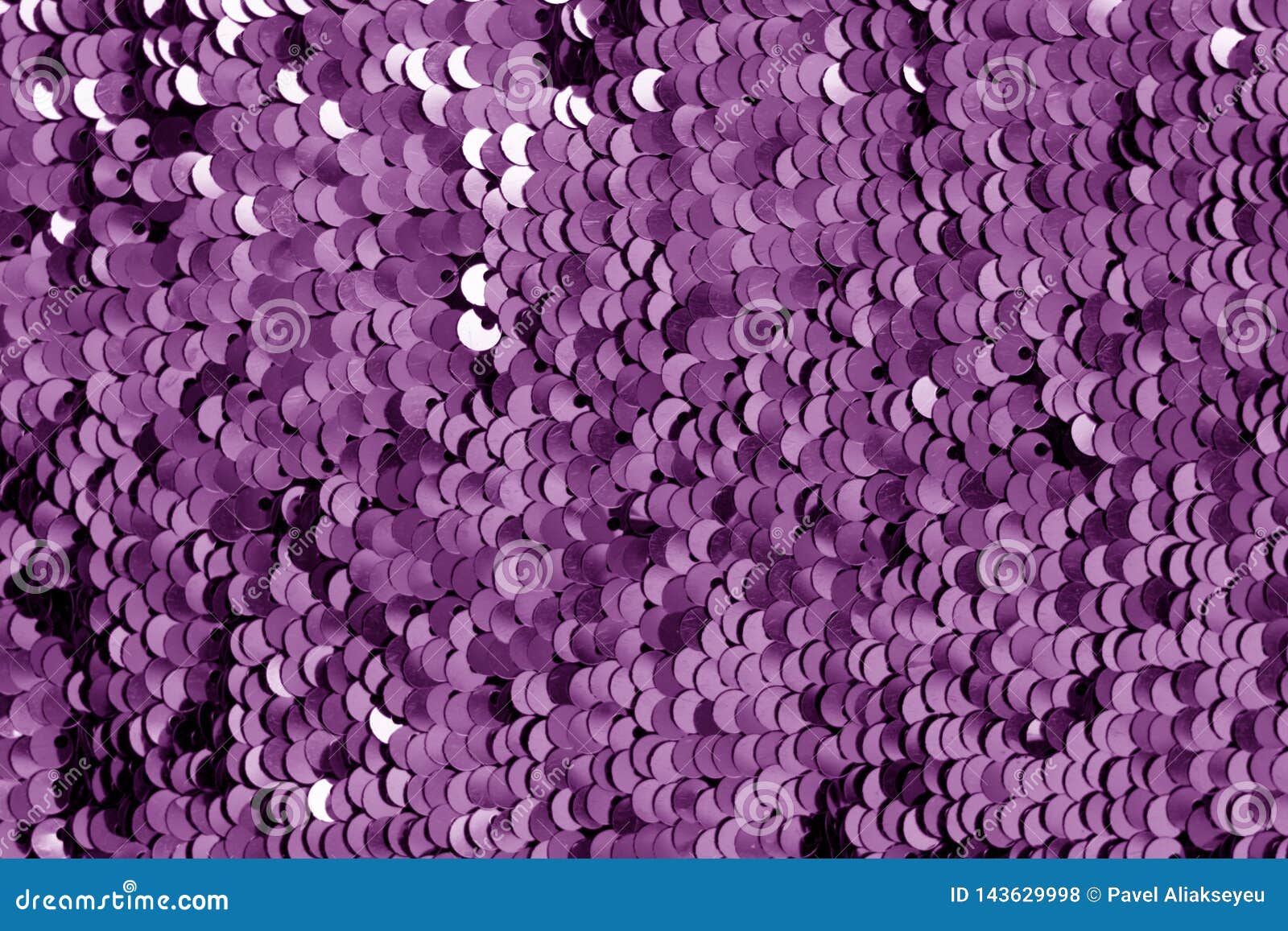 Glittering Sequin Texture in Purple Tone Stock Photo - Image of fashion ...