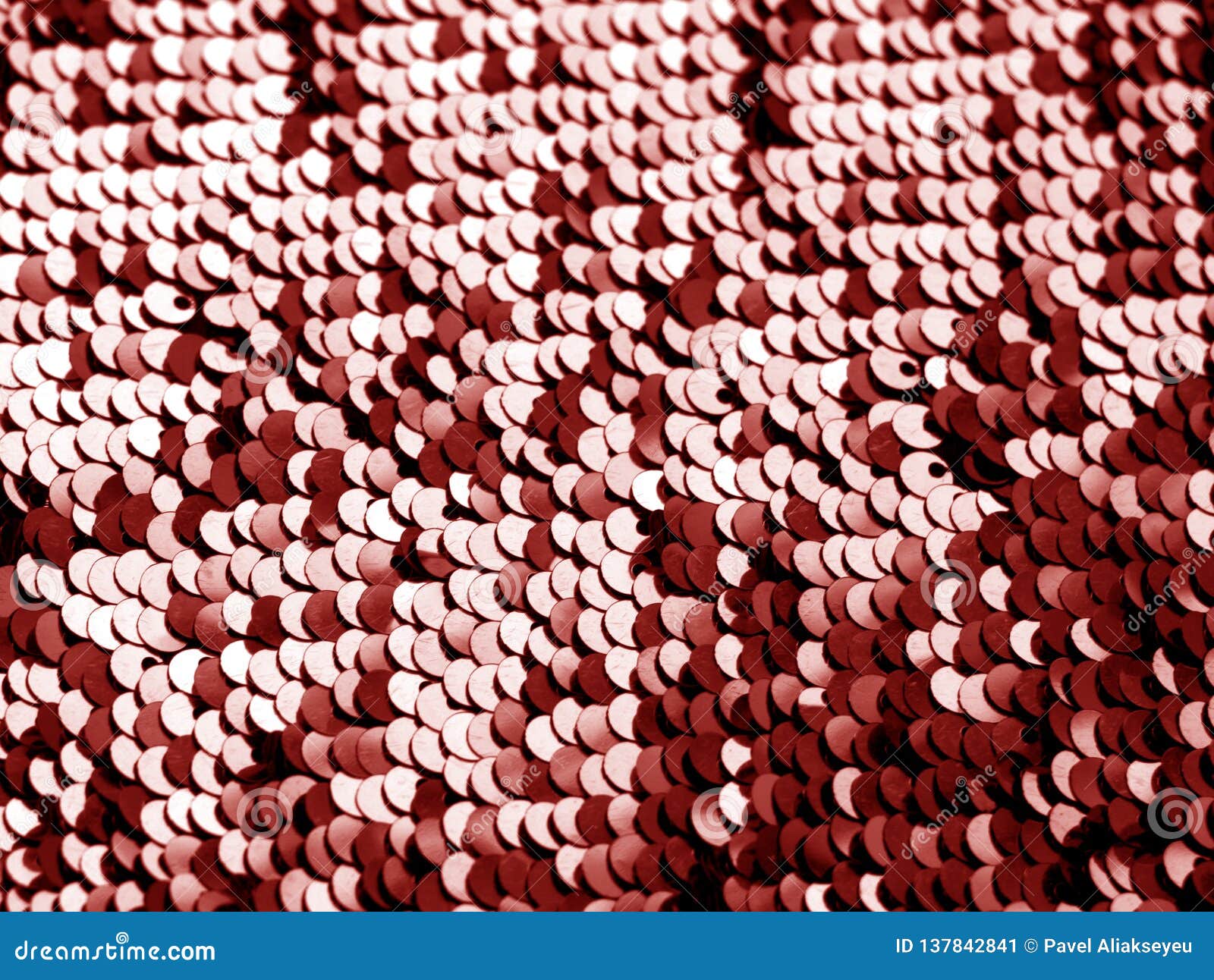 Glittering Sequin Texture in Red Color Stock Image - Image of color ...