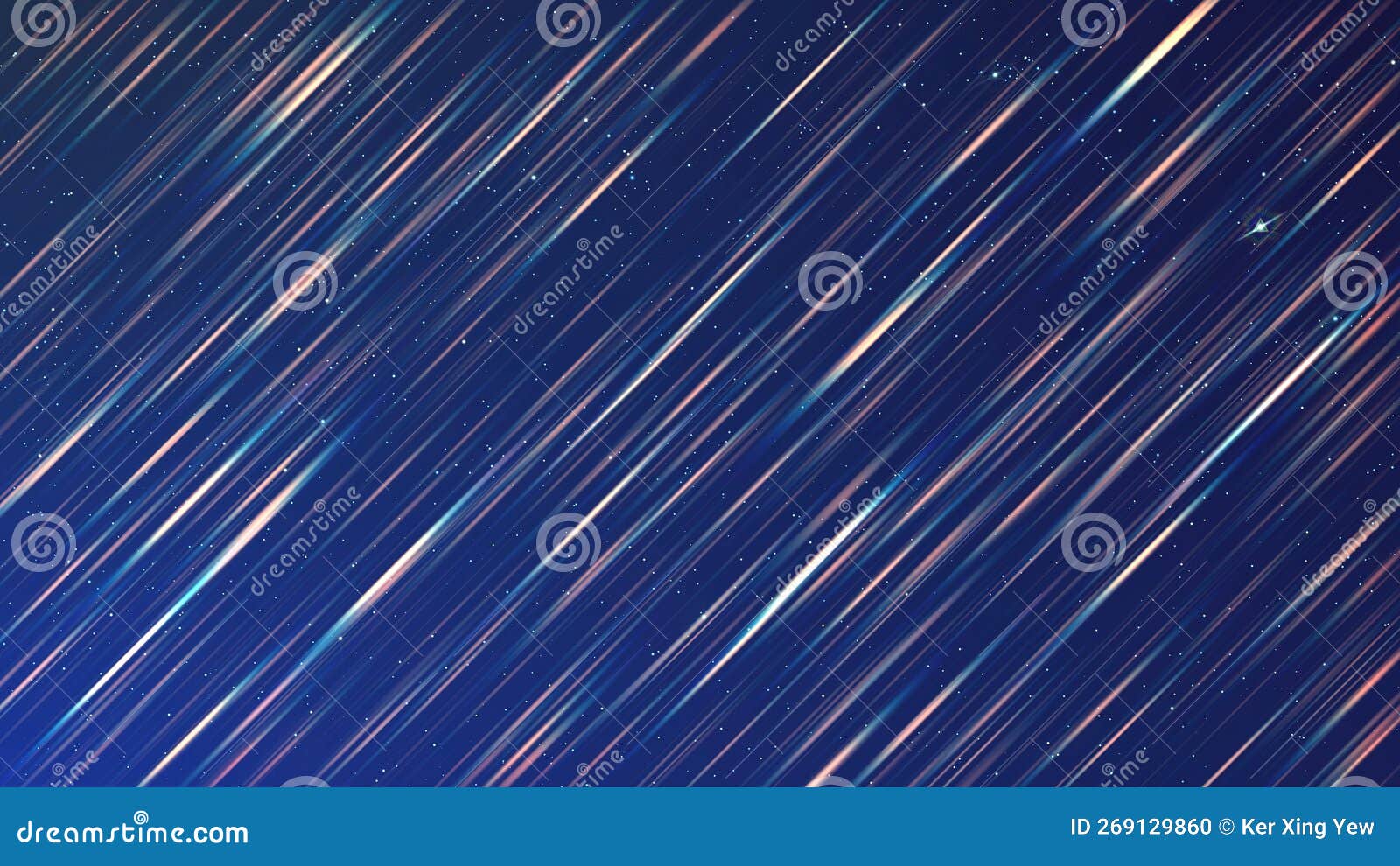 Glittering Slant Linear Glow Pattern Background Stock Illustration ...