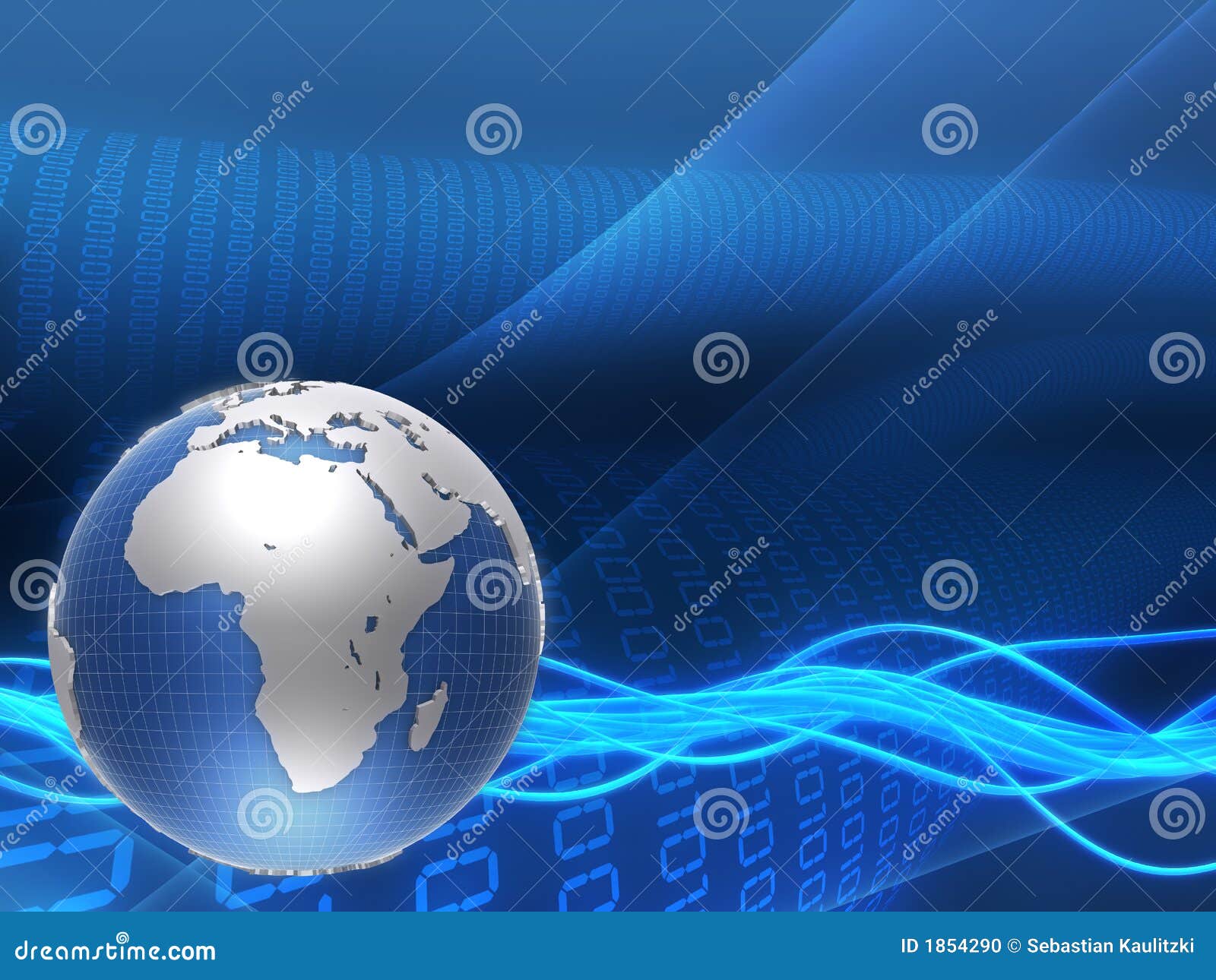 Global stock illustration. Illustration of world, blue - 1854290