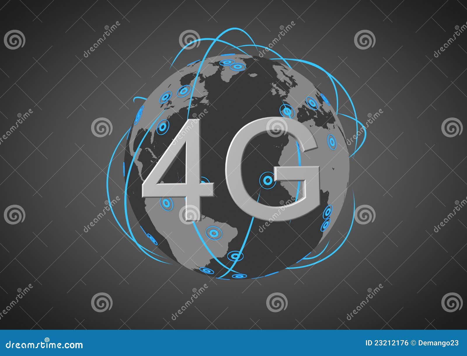 Global 4g network stock illustration. Illustration of connection - 23212176