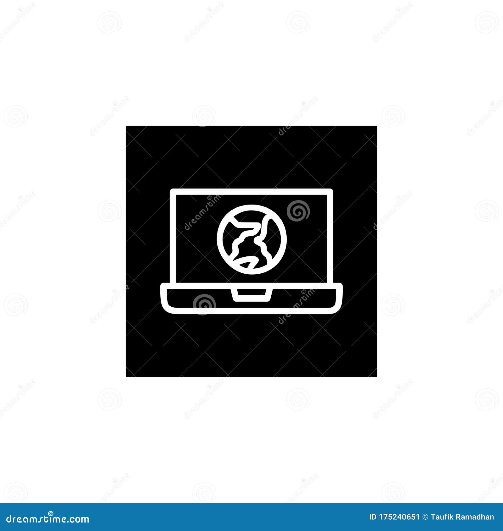 Global Access Icon. Online Learning Icon. Perfect for Application, Web ...