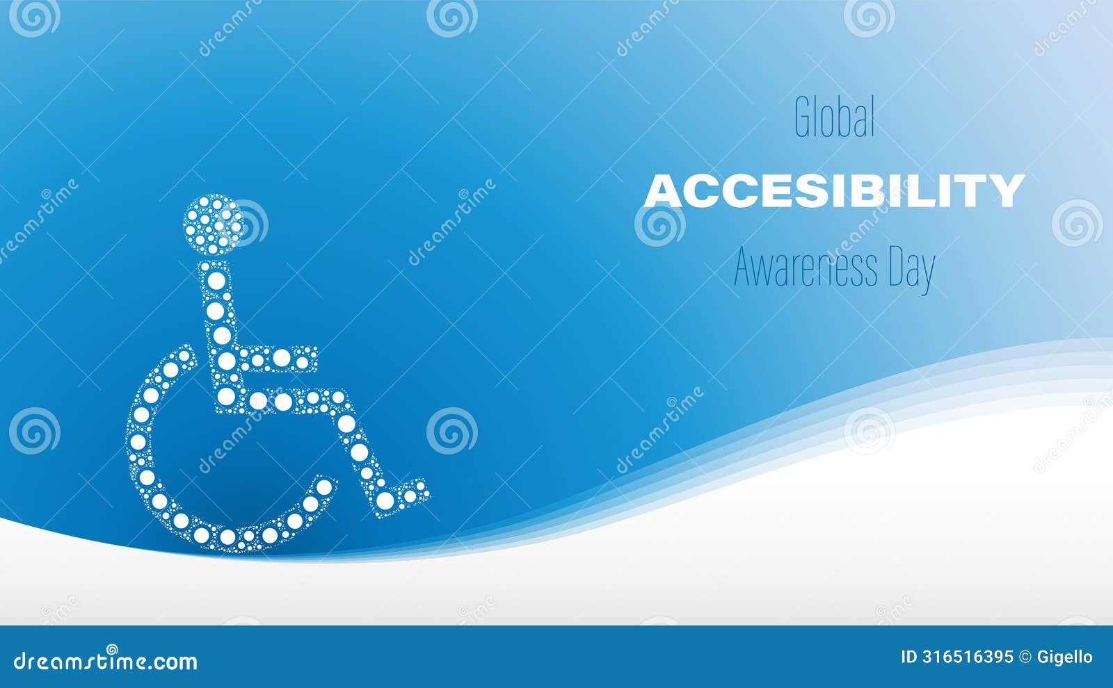 Global Accessibility Awareness Day, Vector Illustration Stock Vector ...