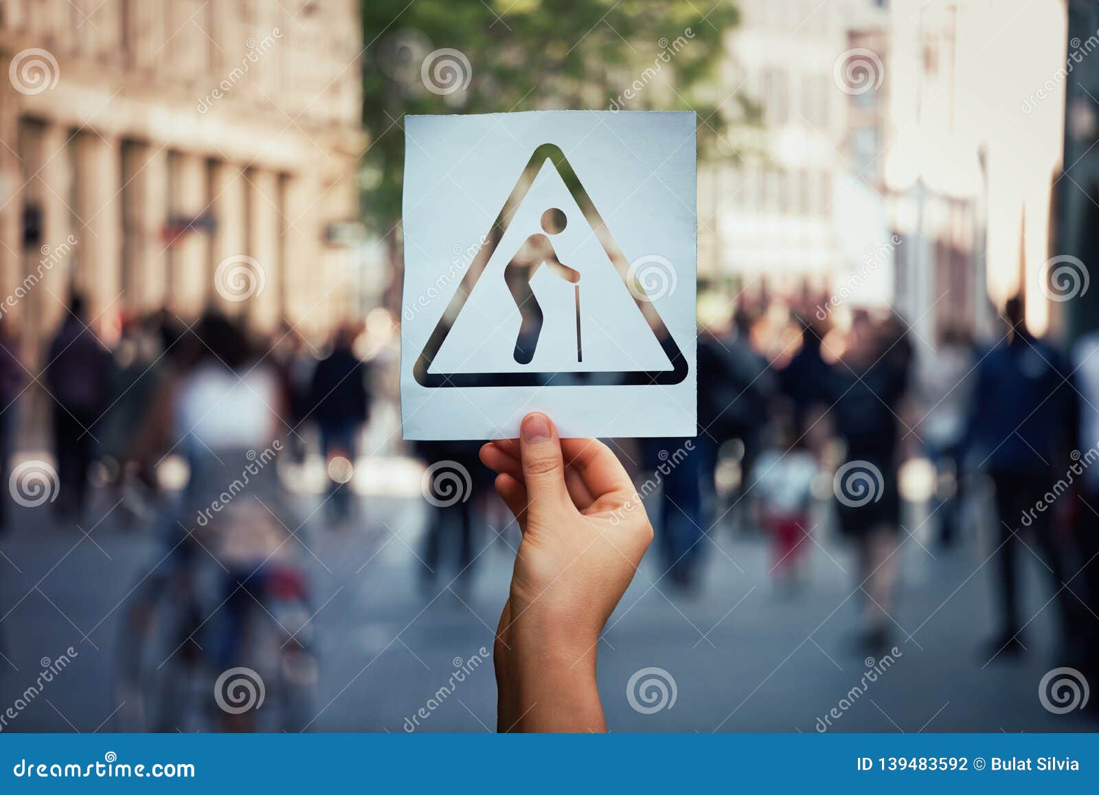 Global ageing problem stock photo. Image of inequality - 139483592
