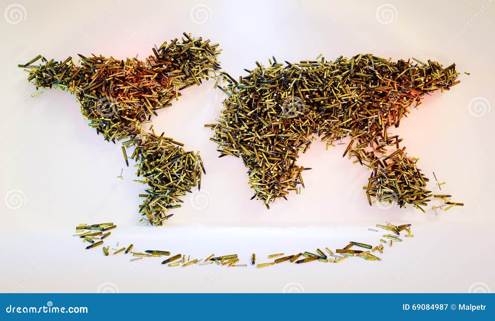 Global arms proliferation stock illustration. Illustration of metal ...