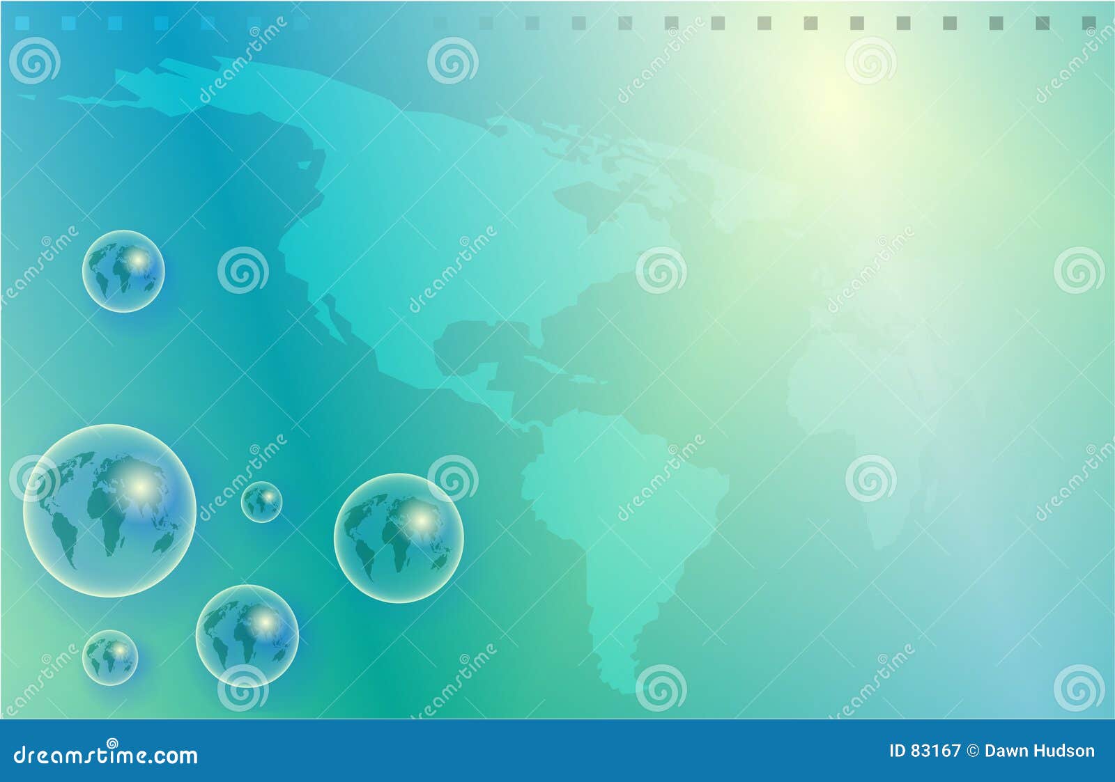 Globes Background Vector Illustration | CartoonDealer.com #6362932