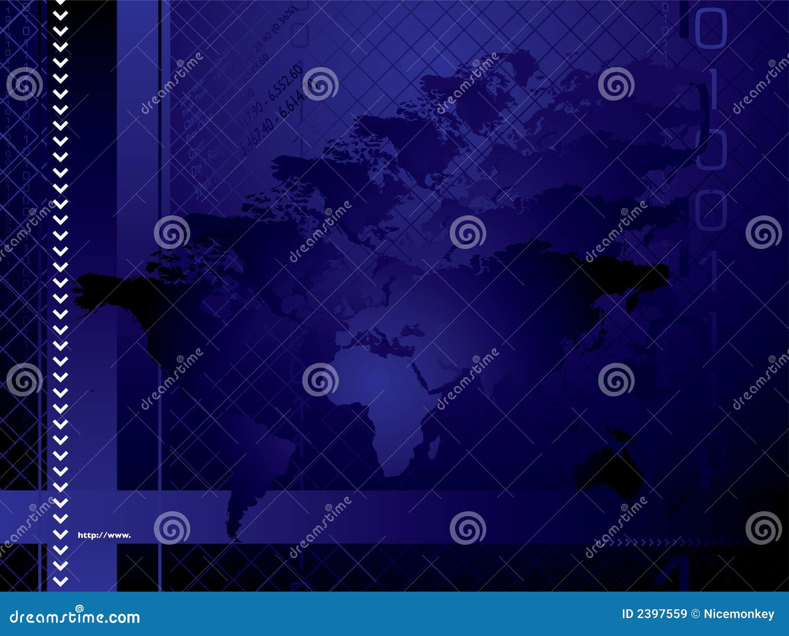 Global background blue stock vector. Illustration of nation - 2397559