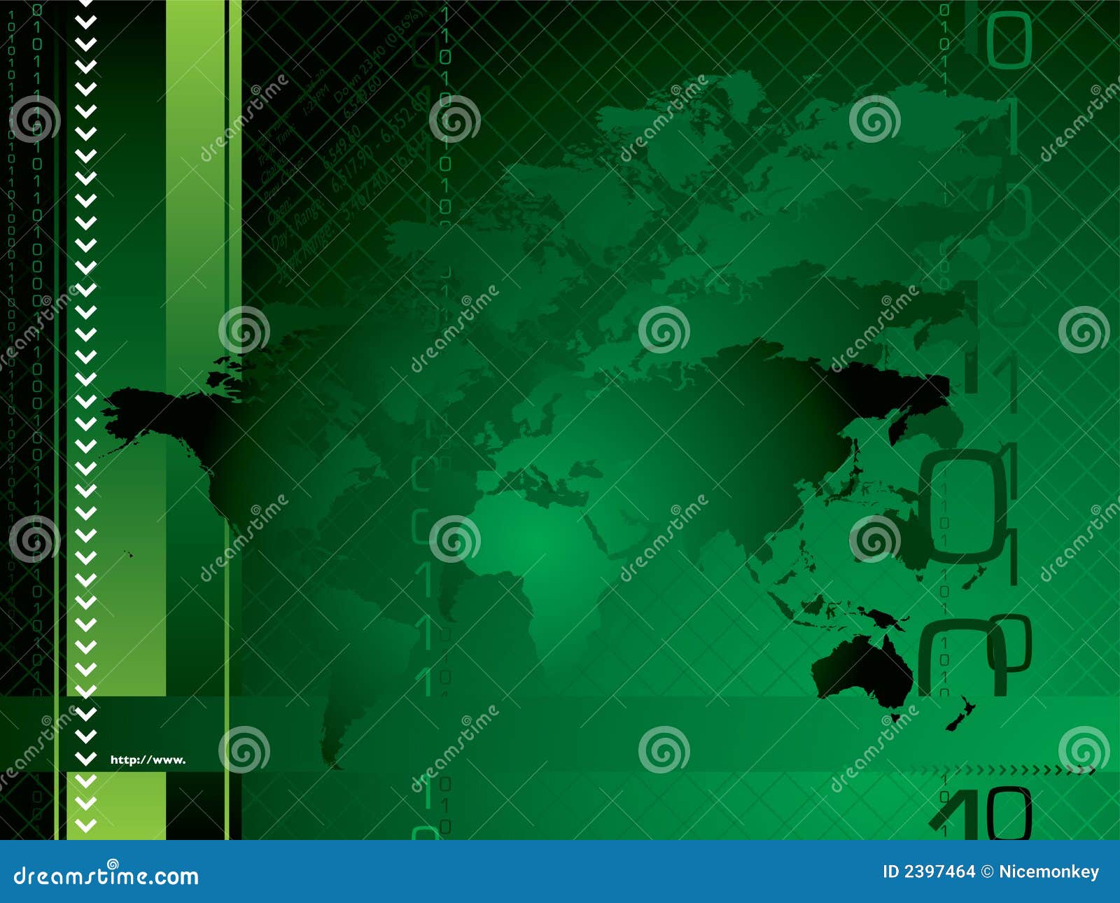 Global background green stock vector. Illustration of globe - 2397464