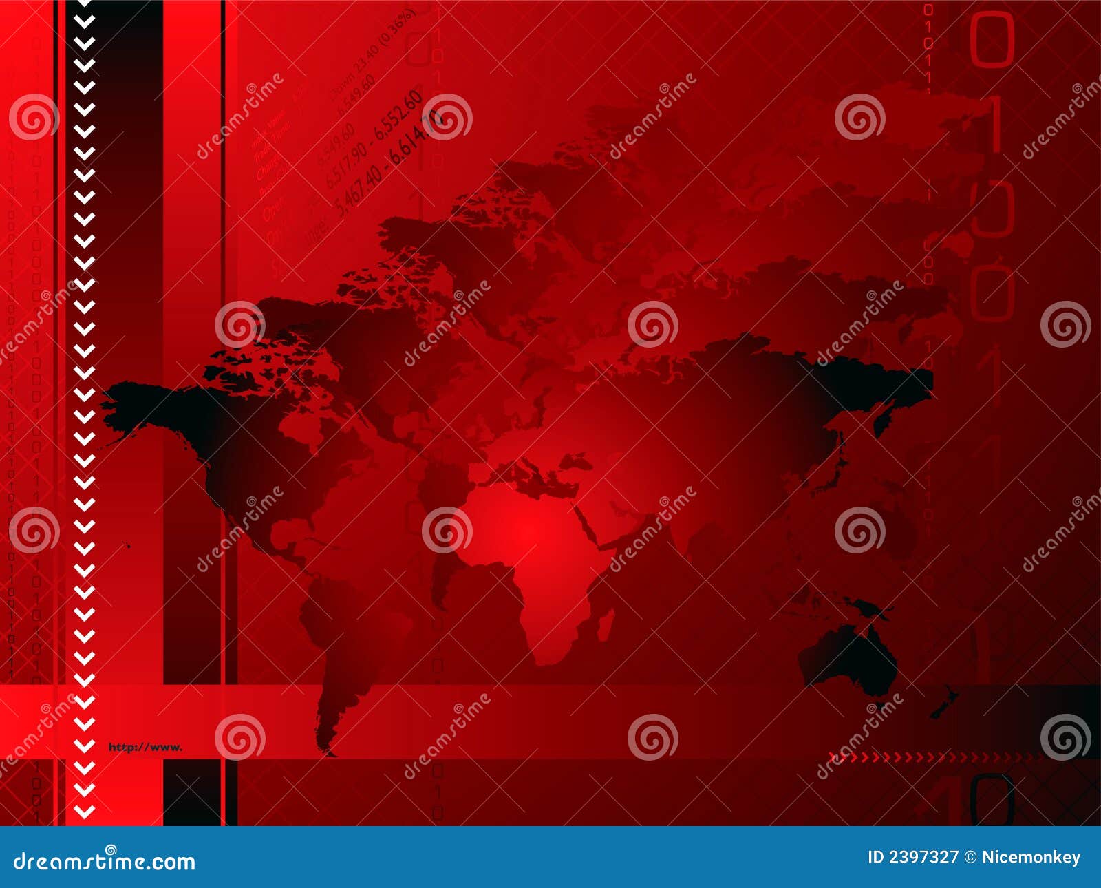 Global background red stock vector. Illustration of abstract - 2397327