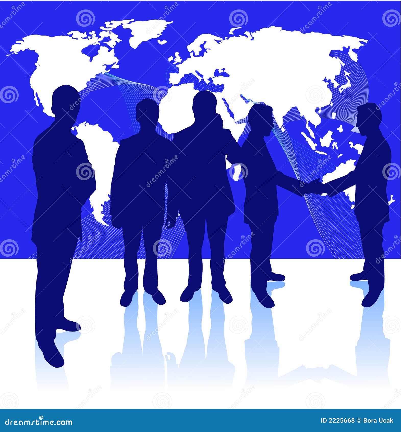 Global business stock vector. Illustration of chairman - 2225668