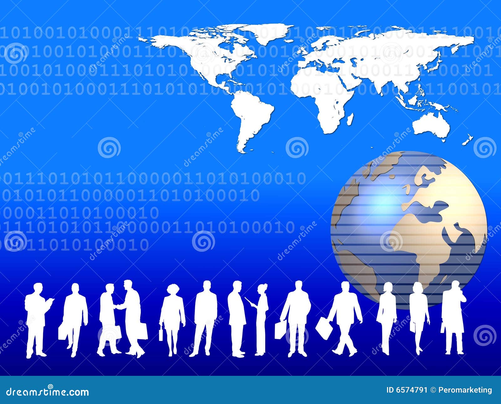Global Business stock illustration. Illustration of code - 6574791