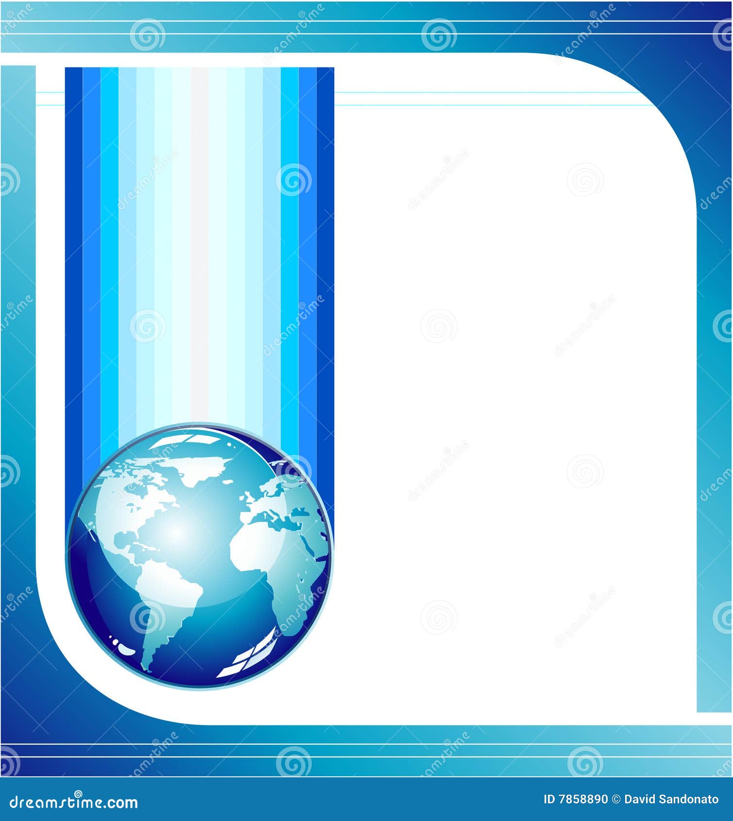 Global Business Card stock vector. Illustration of background - 7858890