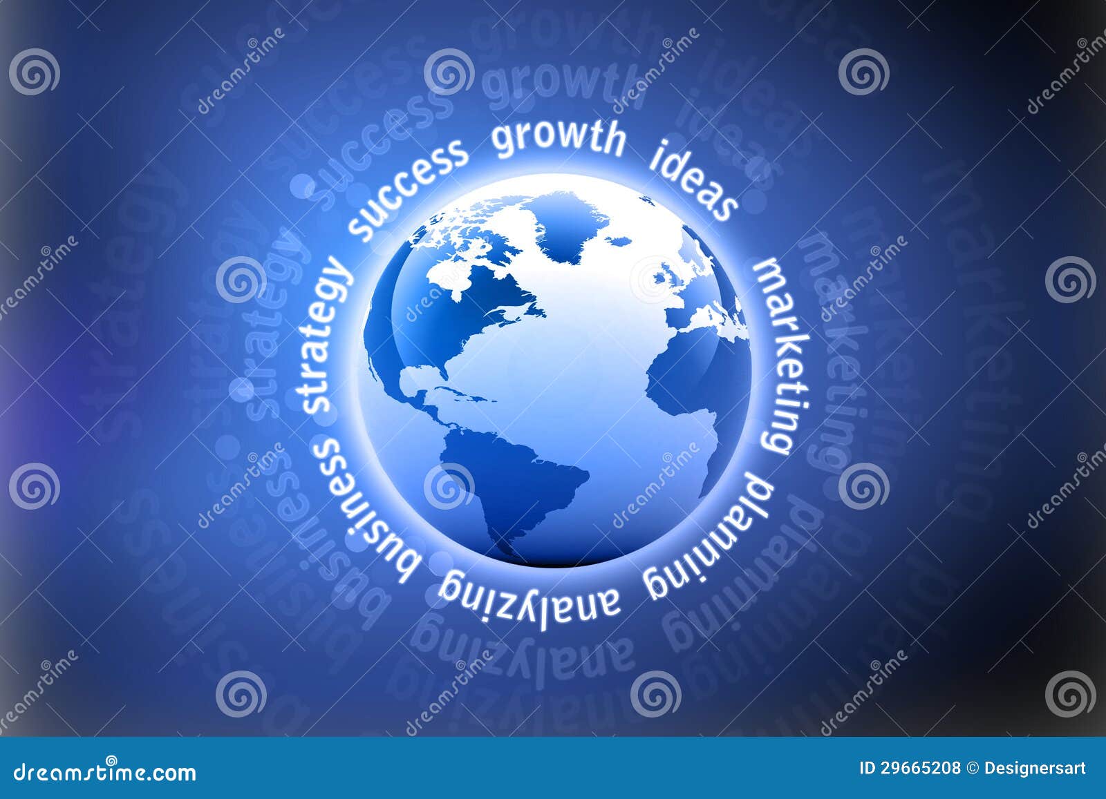 Global business concept stock illustration. Illustration of decoration ...