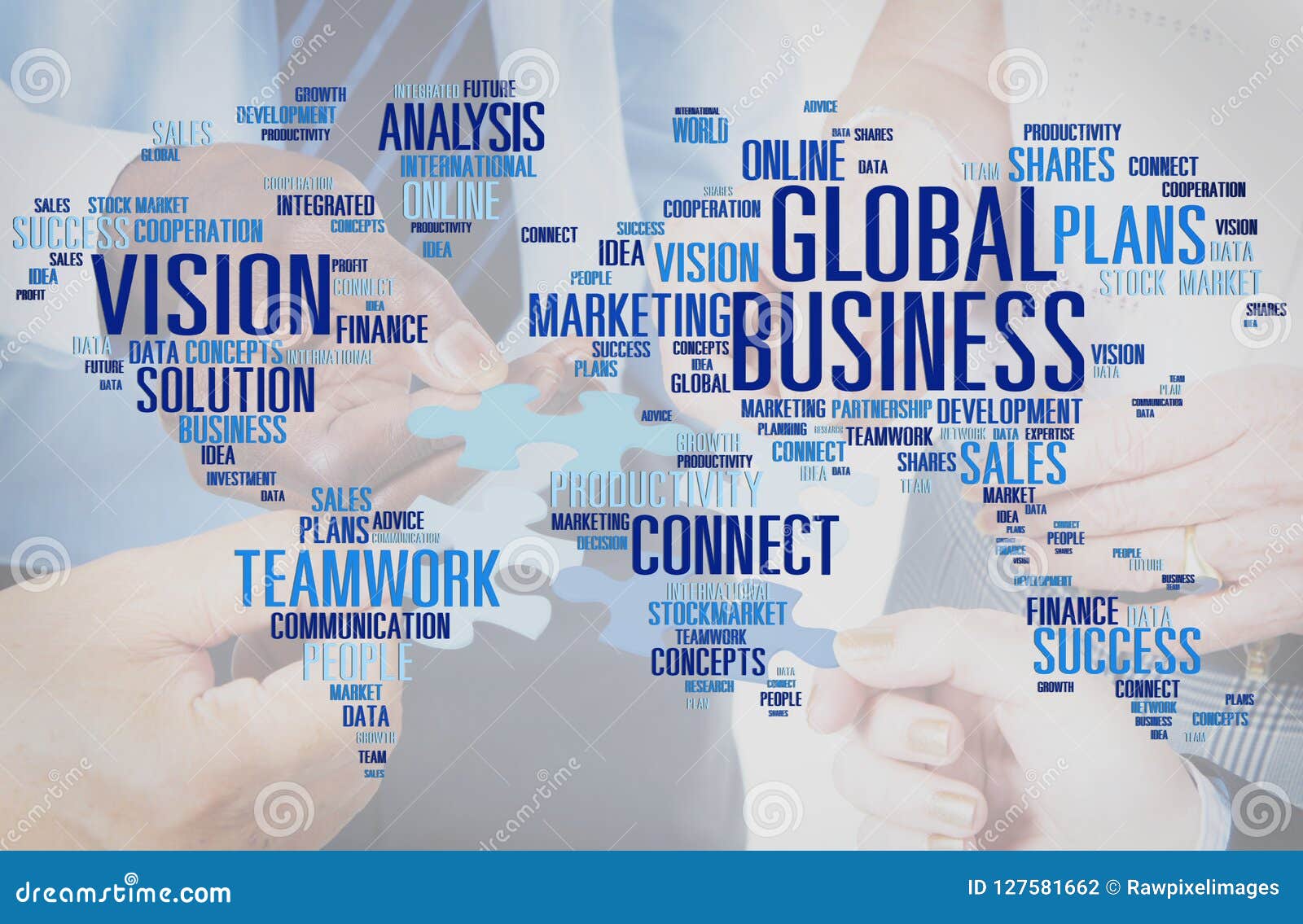Global Business and Teamwork Concept Stock Photo - Image of plan ...